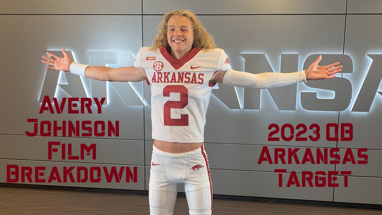 Arkansas 2023 QB Target Avery Johnson junior season highlights (so far ...