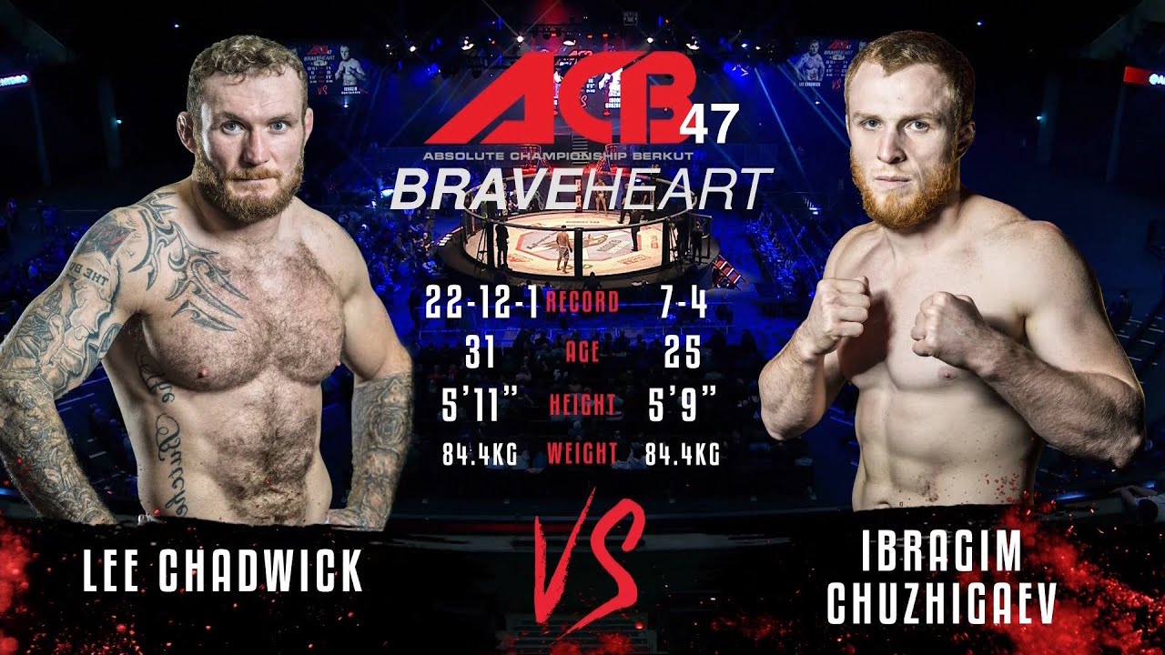 Ли Чадвик vs. Ибрагим Чужигаев | Lee Chadwick vs. Ibragim Chuzhigaev ...
