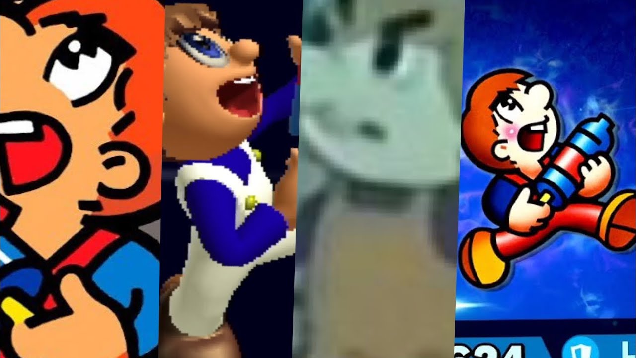 Evolution of Stanley The Bugman in Nintendo Games 1982-2018 - YouTube