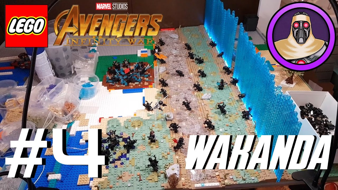 Building Wakanda in LEGO - Week 4: Black Panther Lights - YouTube