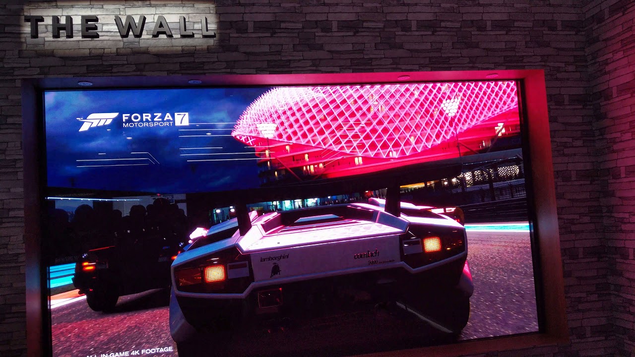 SAMSUNG The Wall - World's First Micro-LED Wall, Full Presentation CES ...