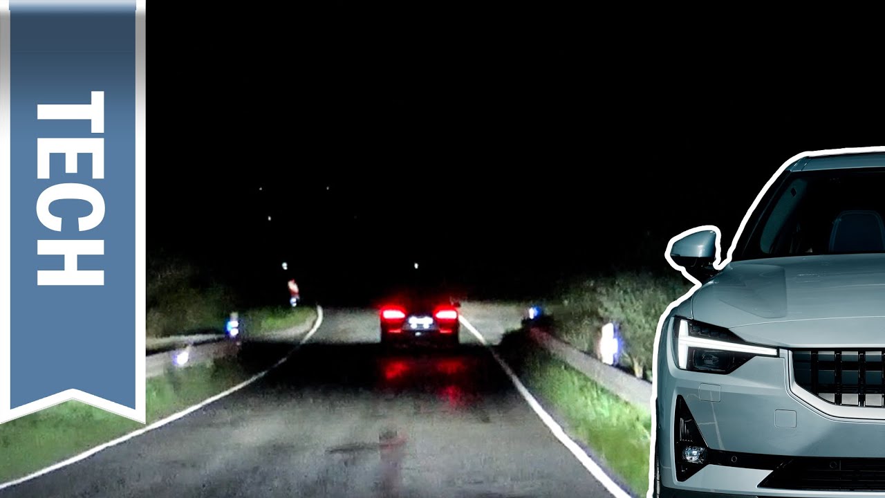 Pixel LED im Polestar 2 im Test: Matrix-LED & Fernlichtassistent bei ...