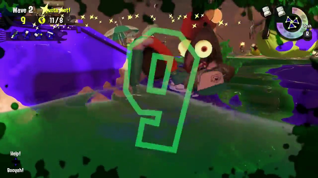 Splatoon 2 - Nintendo Switch Gameplay - Salmon Run - Spawning Grounds ...