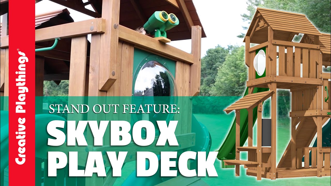Creative Playthings Stand Out Feature: Skybox Play Deck - YouTube