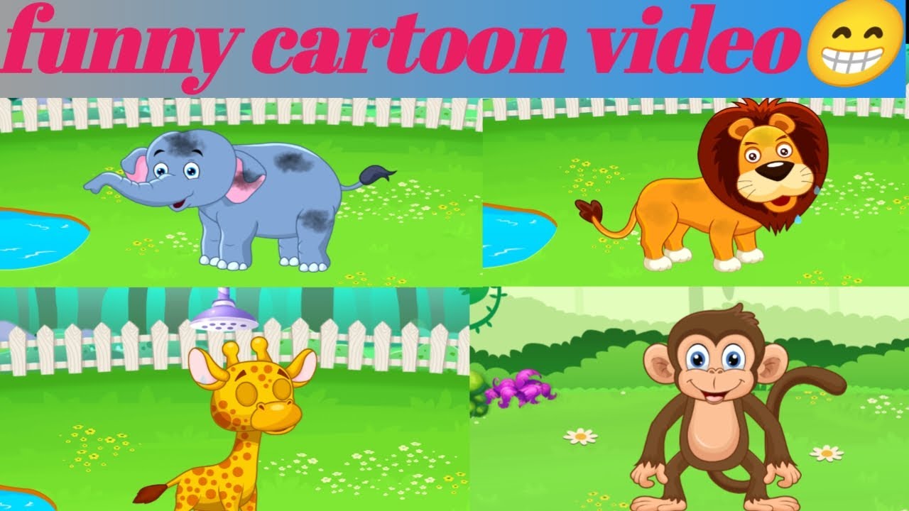 Jungali janvaron ki cartoon video - YouTube