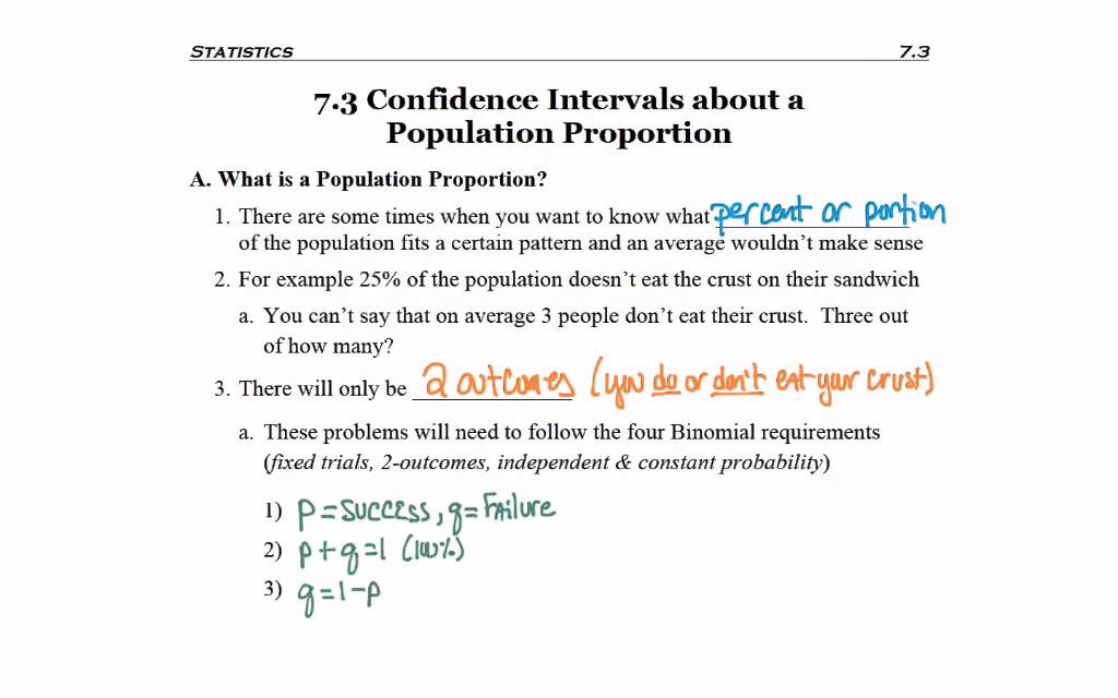 Estimate The Difference Between Population Proportions 3