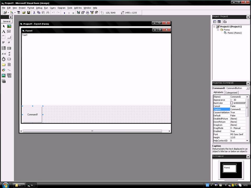 Kako napraviti notepad u VB6 (Visual Basic 6) - YouTube
