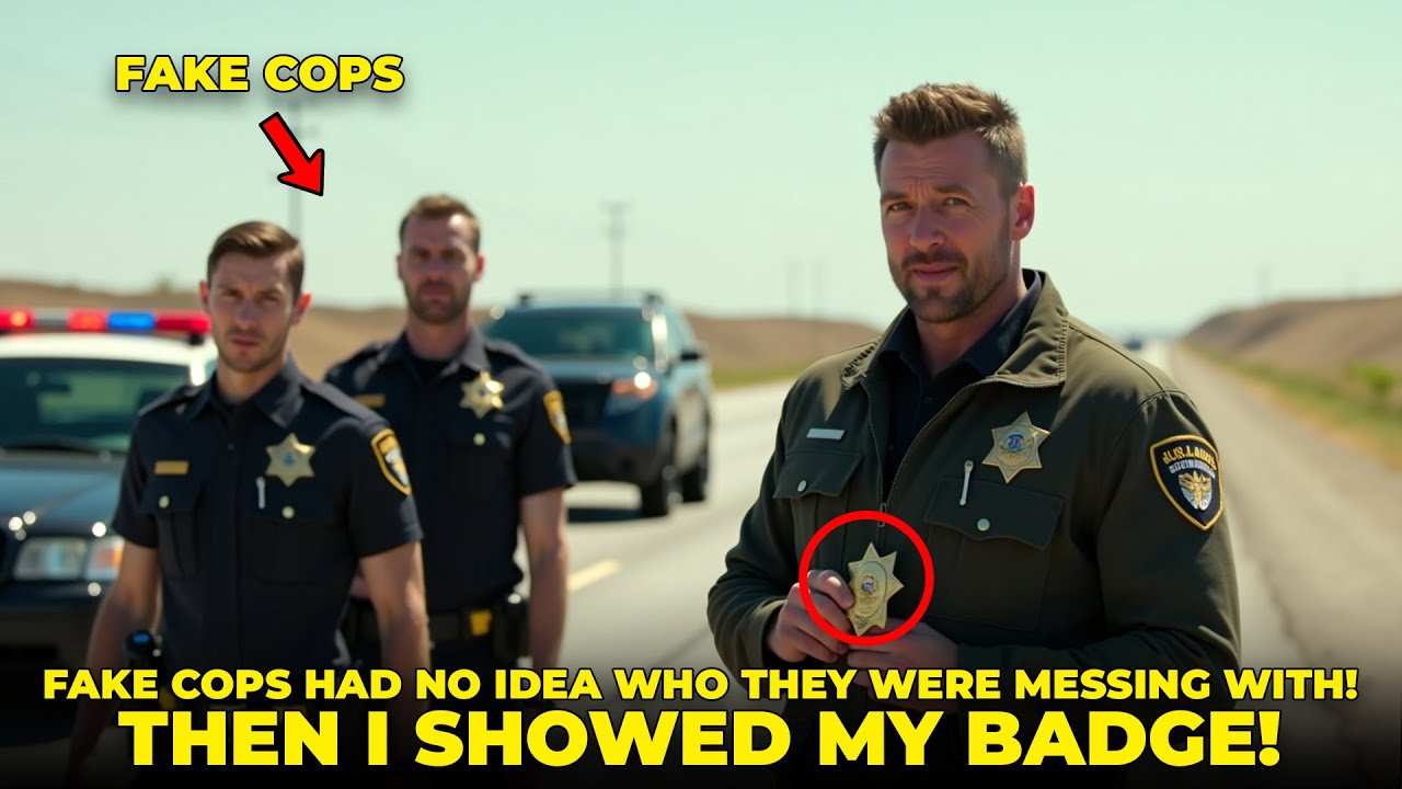 These Fake Cops Had No Idea Who They Were Messing With! - YouTube