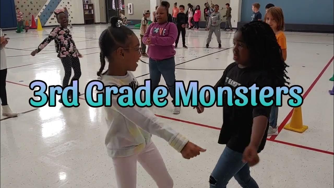 3rd Grade Monsters (Music: Kidz Bop Monster Mash) - YouTube