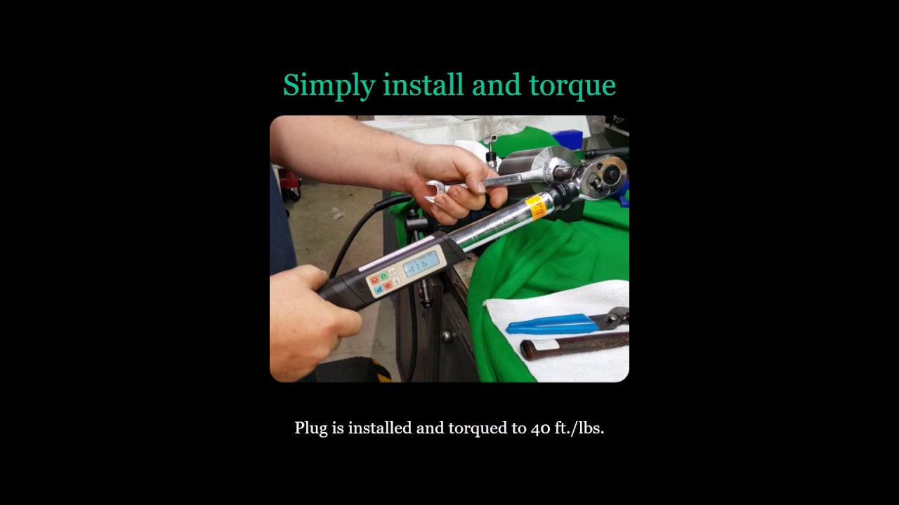 Tru Torq Plug Installation - YouTube