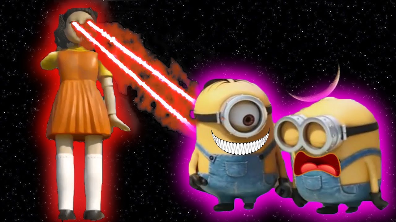 4 Squid Game "Red Light, Green Light" AND Minions "Weep" Sound ...