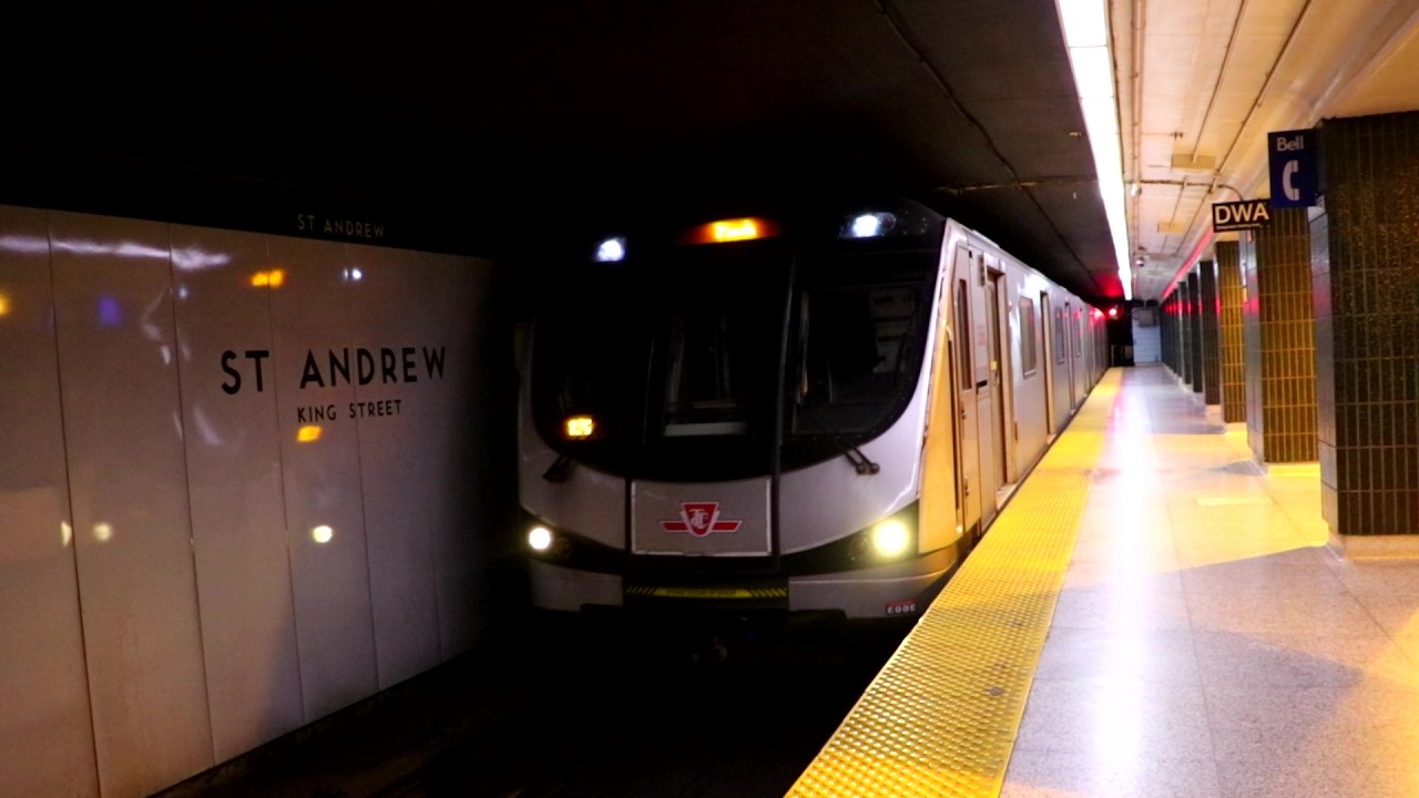 TTC Toronto Subway : Finch Bound Bombardier Toronto Rocket Line 1 Train ...