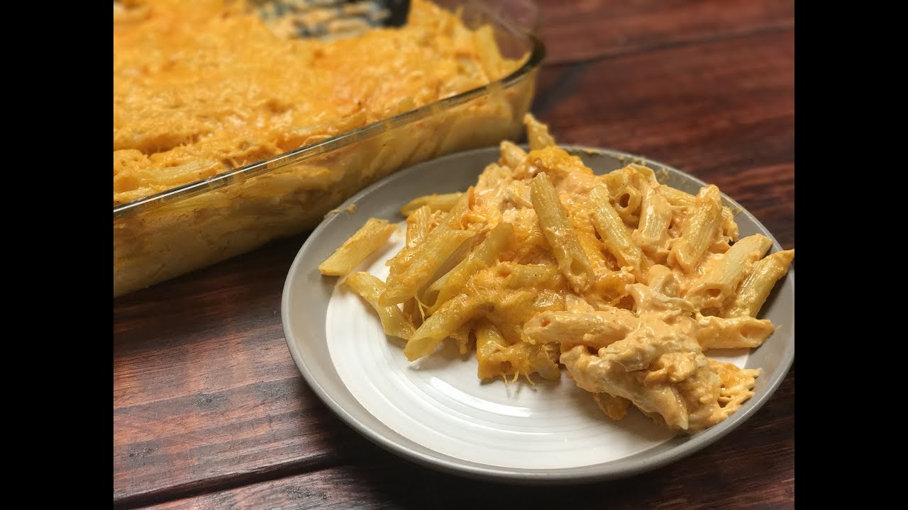 Vinnie's Vittles Buffalo Chicken Pasta - YouTube