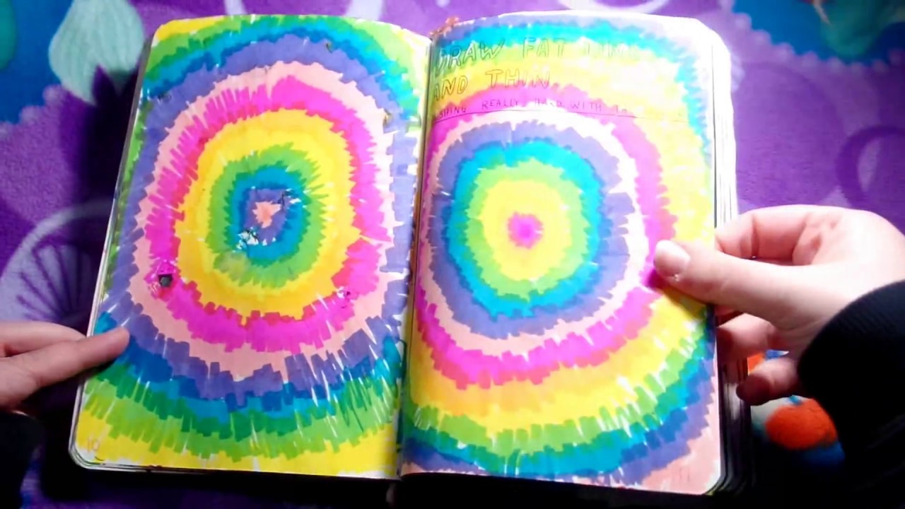 My Complete Wreck This Journal! Huge Finished Journal Flip Through ...