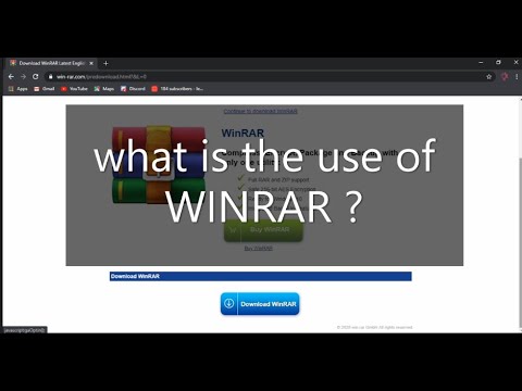 download and extract files using winrar - YouTube