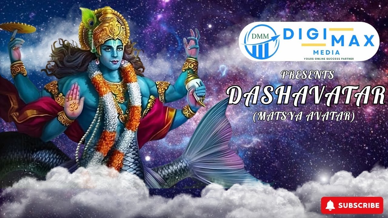 The Incredible Story of Matsyavatara: Vishnu's First Avatar #lordvishnu ...