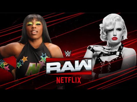 Naomi vs Toni Storm : Raw - YouTube