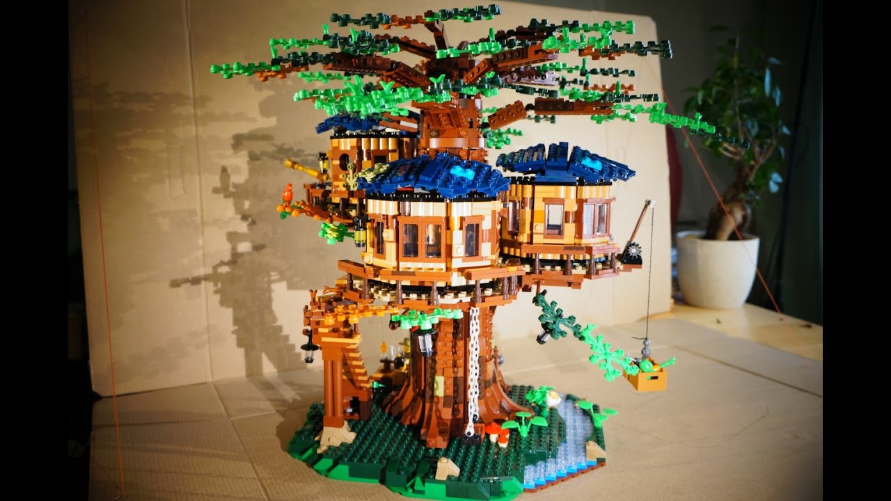 Lego tree - Árvore Lego - Making of step by step - YouTube