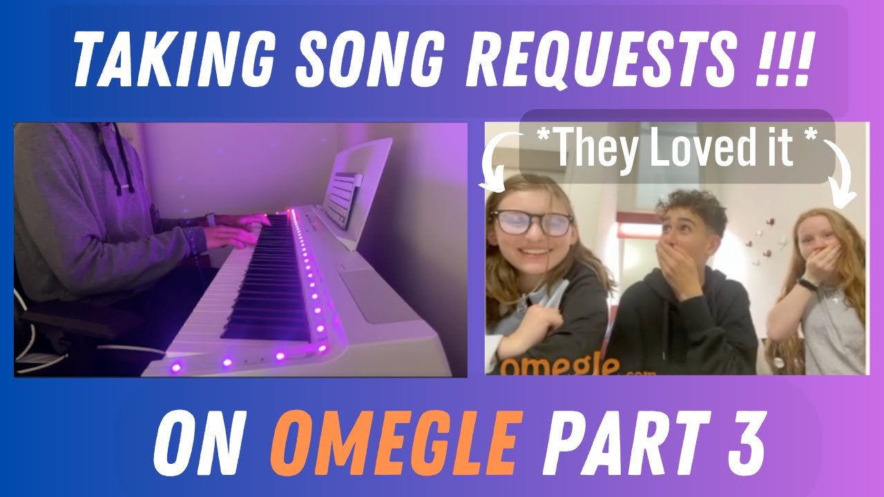 Omegle Piano Reactions: Taking Song Requests From Strangers #reaction # ...