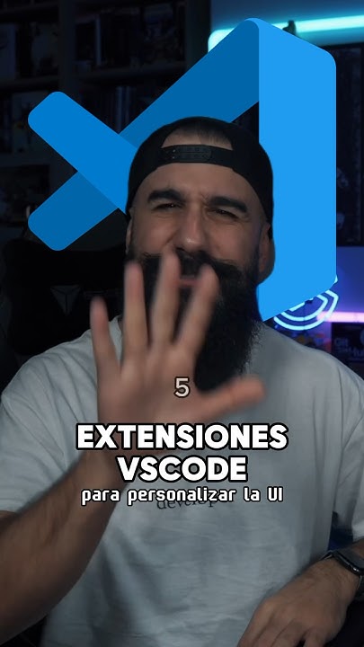Mis 5 extensiones de UI para VSCode - YouTube