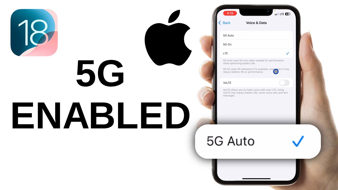 How to Enable 5G on iPhone - iOS 18 - YouTube