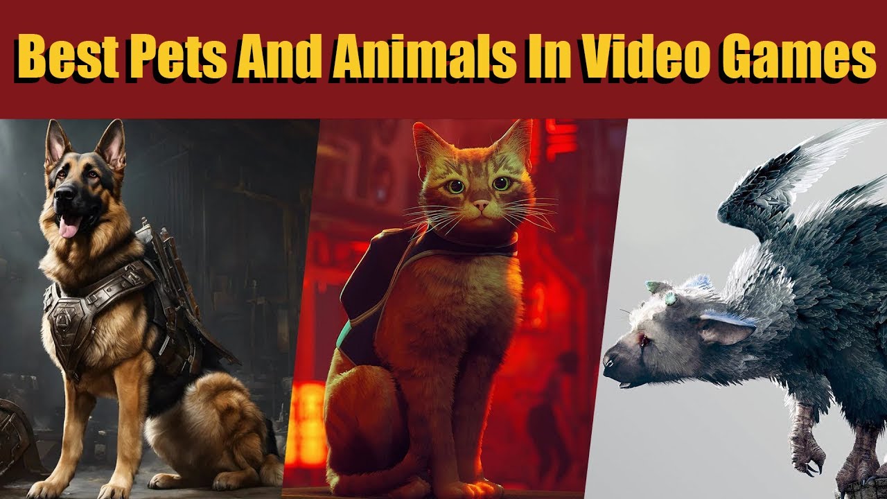 Best pets and animals in video games - YouTube