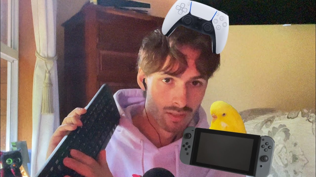 [ASMR] Keyboard & Controller Sounds - YouTube