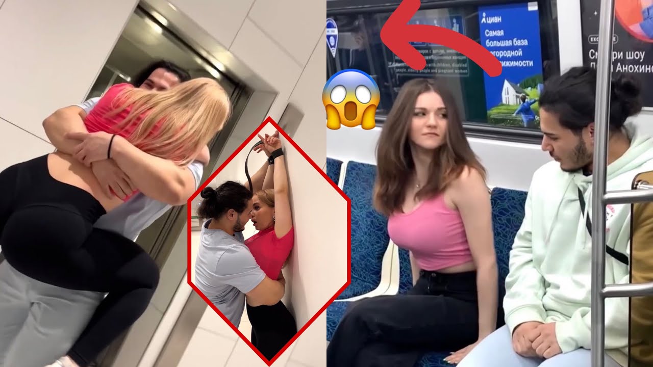 Funny crazy girl’s compilation by @guychovezov / Extreme TOUCHING 2023 ...