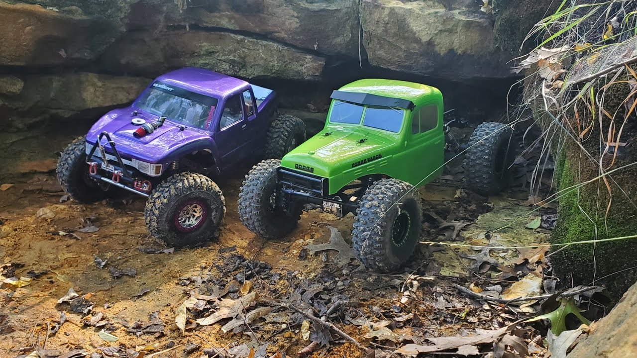 Comp rigs hit the rocks - YouTube