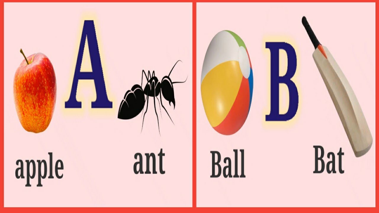 ABCD, Abcd rhymes,Abcd song,abcd video ,A for apple, B for Ball ...