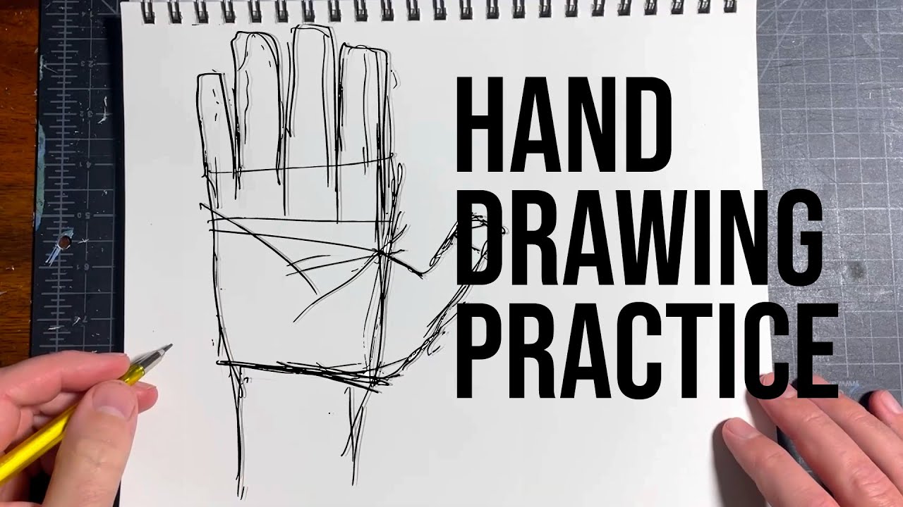 Drawing Hands – Sketching Practice & Study - YouTube