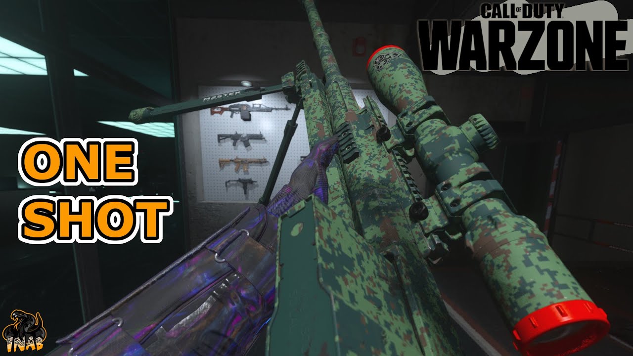Es Gibt SIE! Die ONE SHOT Sniper in Warzone - YouTube