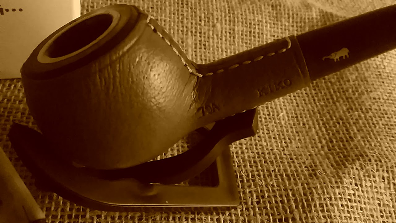 New pipe! Codger style..... - YouTube