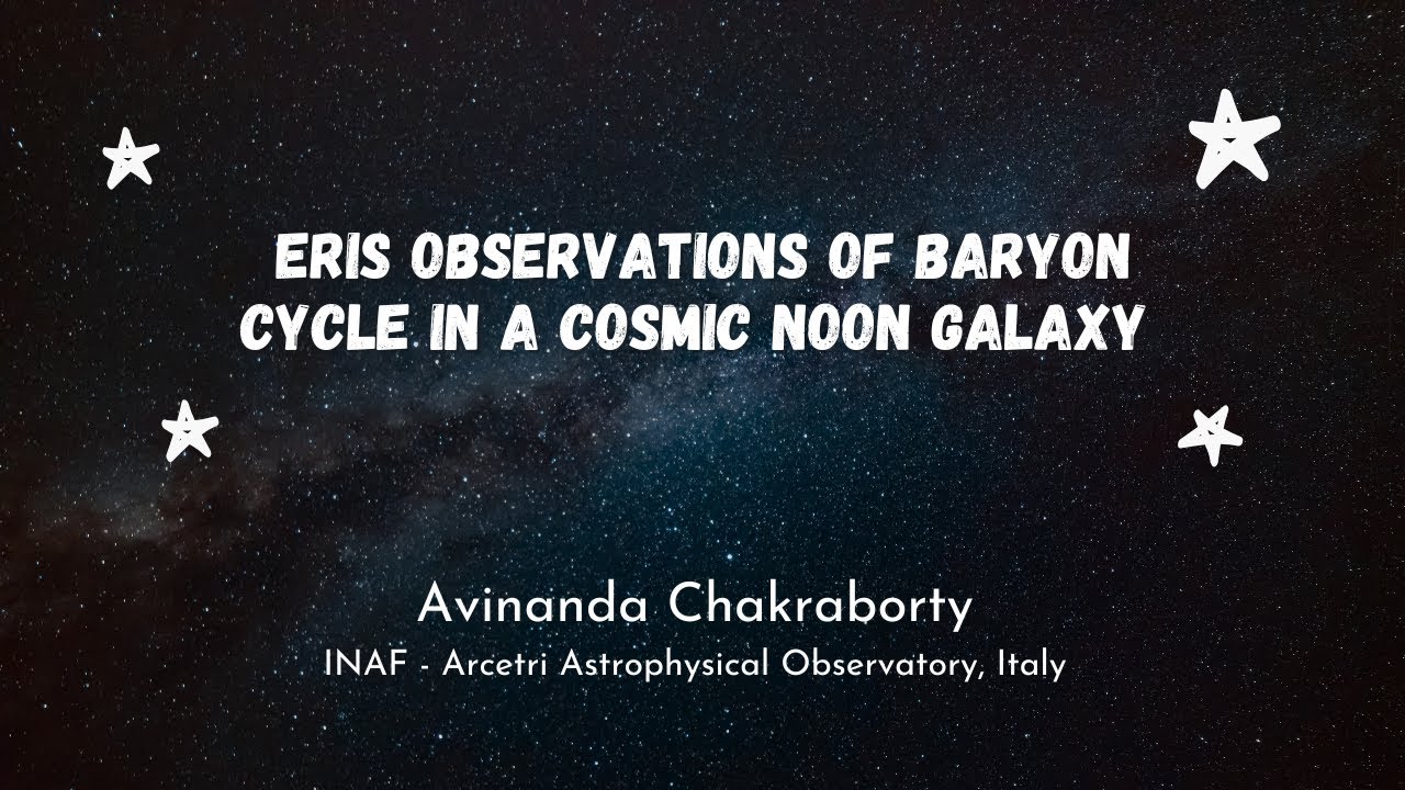 ERIS observations of baryon cycle in a Cosmic Noon galaxy - Avinanda ...