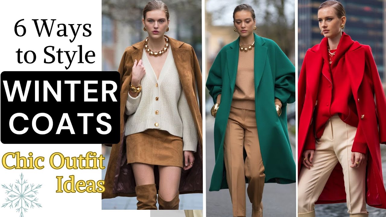 Fall WINTER COATS and Styling Ideas | 6 Types of Winter Coats and How ...