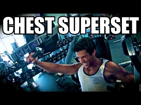 New CHEST SUPERSET For The End Of Your Next Chest Workout - YouTube