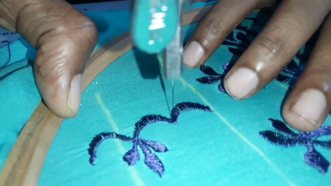 machine embroidery designs for beginners (part-2) - YouTube