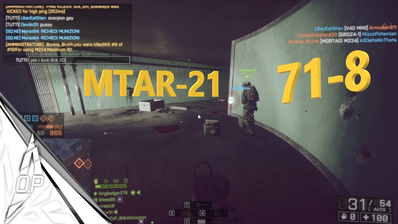 BF4 MTAR-21 Op.Locker 71-8 _ Battlefield 4 PC Gameplay [1440p 60 fps ...