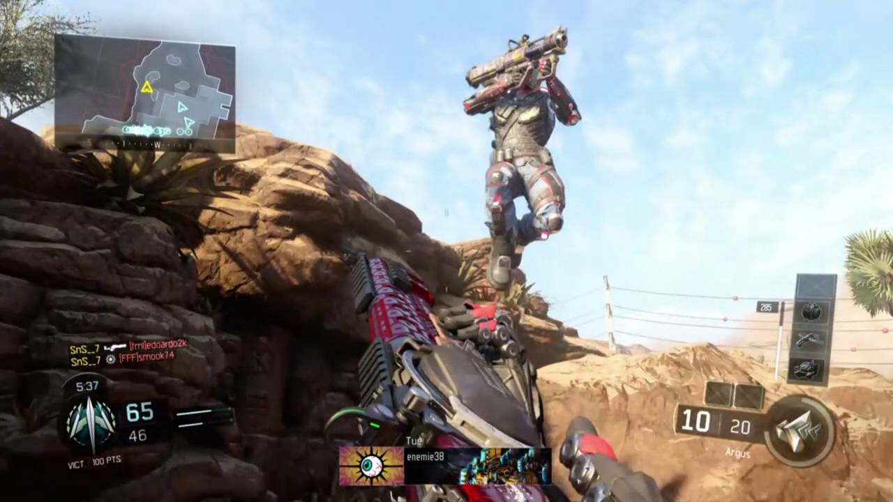 COD BO3 48-4 ARGUS MME COMBINE - YouTube