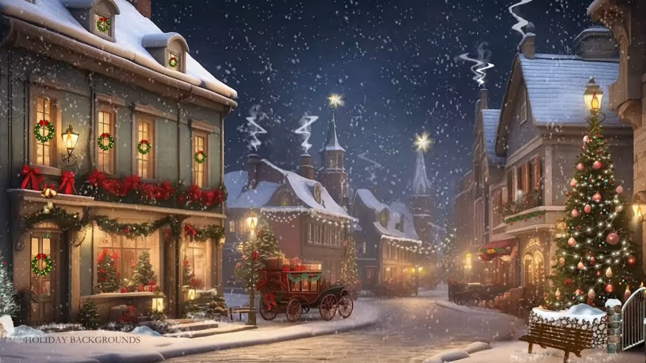 Enchanting Christmas | Calming Christmas Background With Holiday Music ...