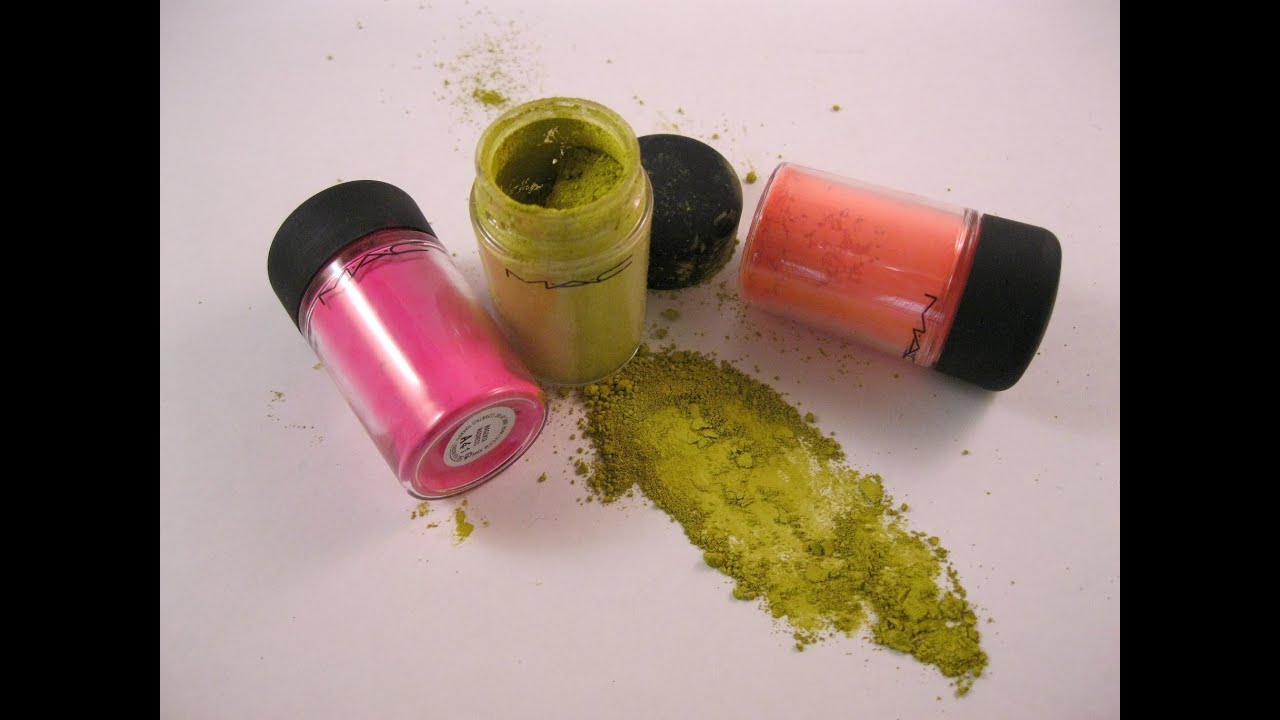 MAC Neon Pigments Tutorial feat. True Chartreuse, Neo Orange, and ...