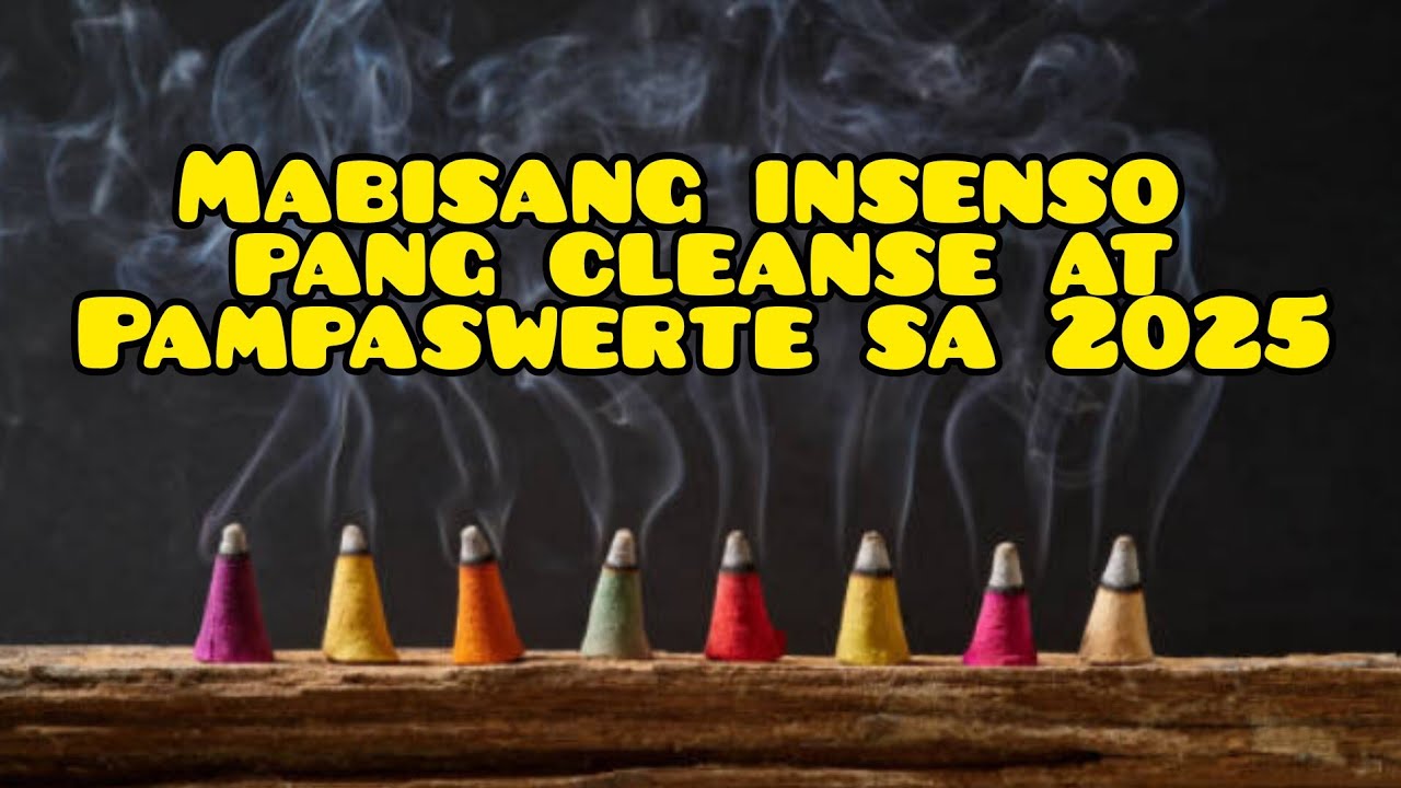 Mabisa na Insenso pang taboy ng negatibong enerhiya - YouTube