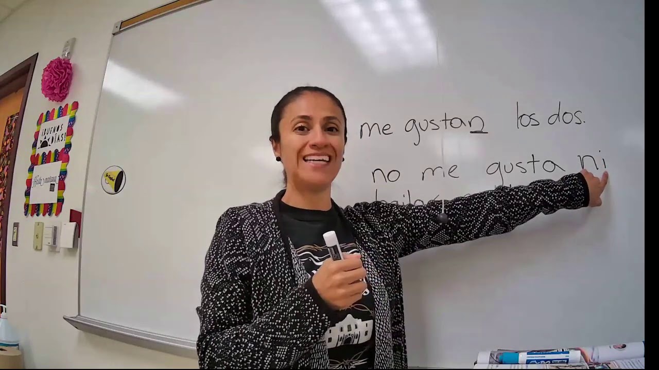 Comparing two things that you like or don't like in Spanish - YouTube