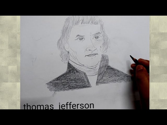 How To Draw Thomas Jefferson Really Easy Drawing Tutorial