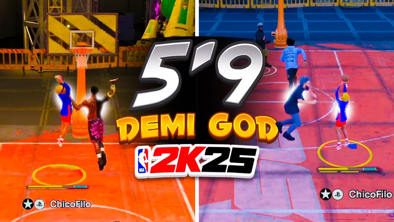 The MOST OVERPOWERED 5'9 DEMIGOD GUARD BUILD on NBA 2K25... - YouTube