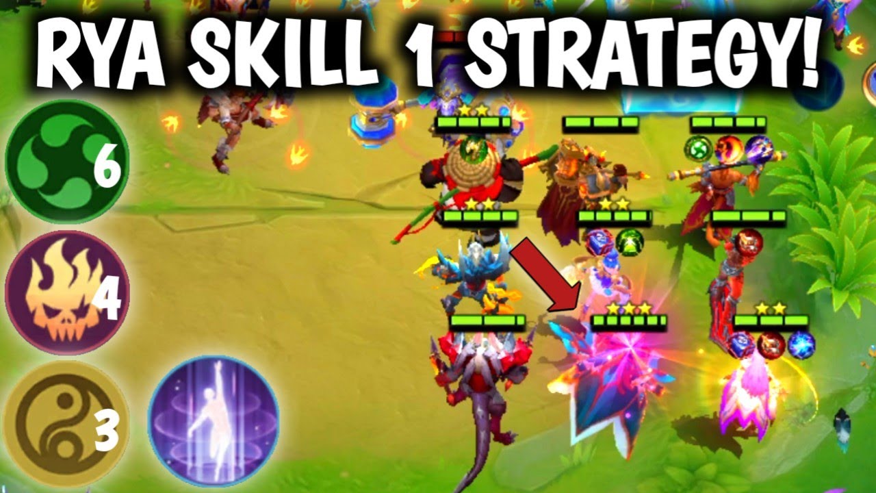 RYA SKILL 1 STRATEGY! COMBO META TERBAIK DI MAGIC CHESS! MOBILE LEGENDS ...
