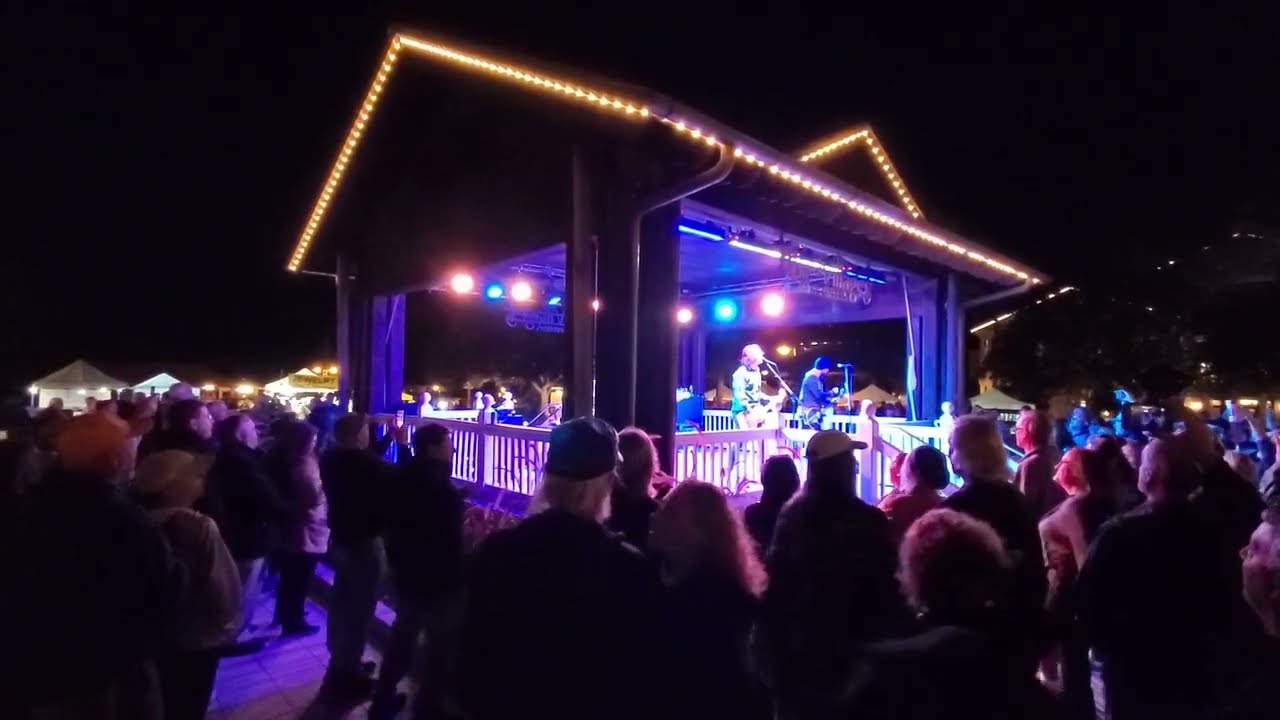 Just a glimpse of the band Anti Idol at Lake Sumter Landing in The ...