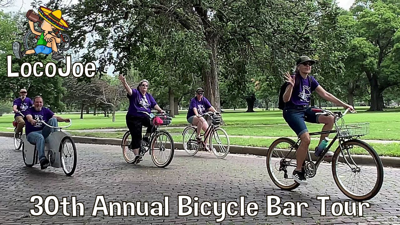30th Annual Bicycle Bar Tour - YouTube