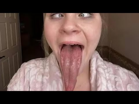 Long Tongue Girl Compilation - 1