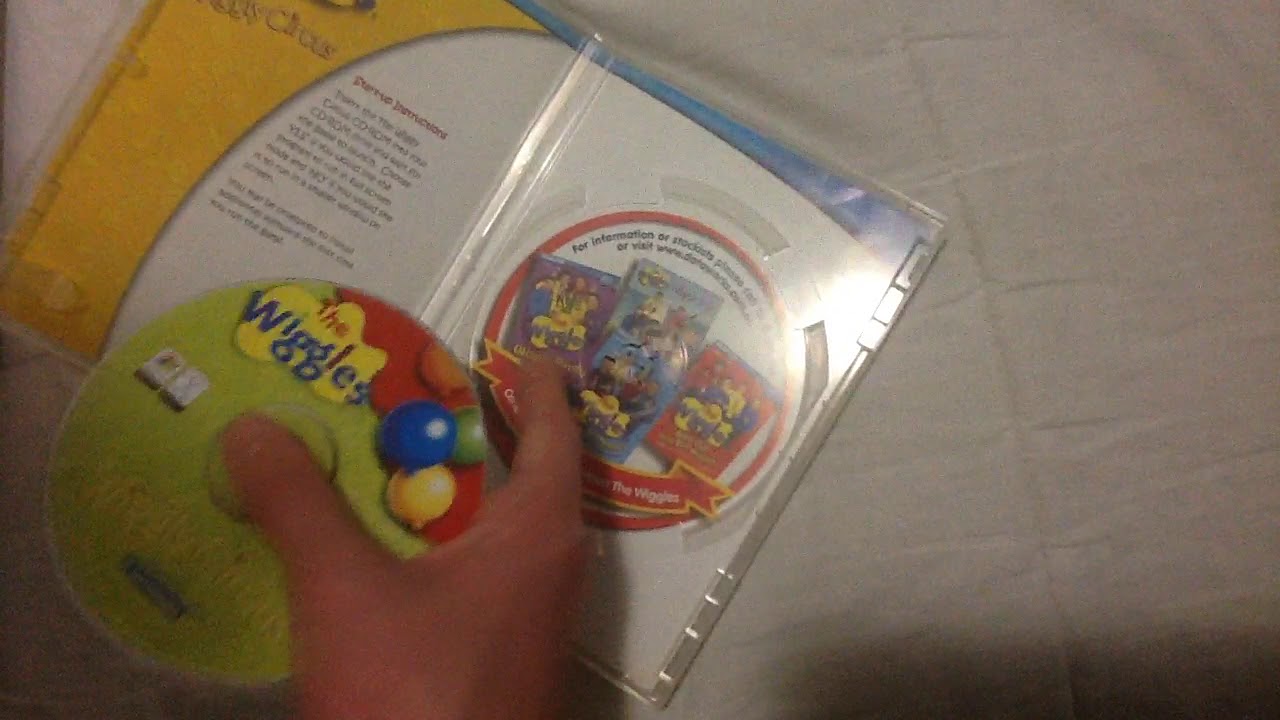 My Friend Corey doing a Wiggles PC Game DVD/CD Collection - YouTube